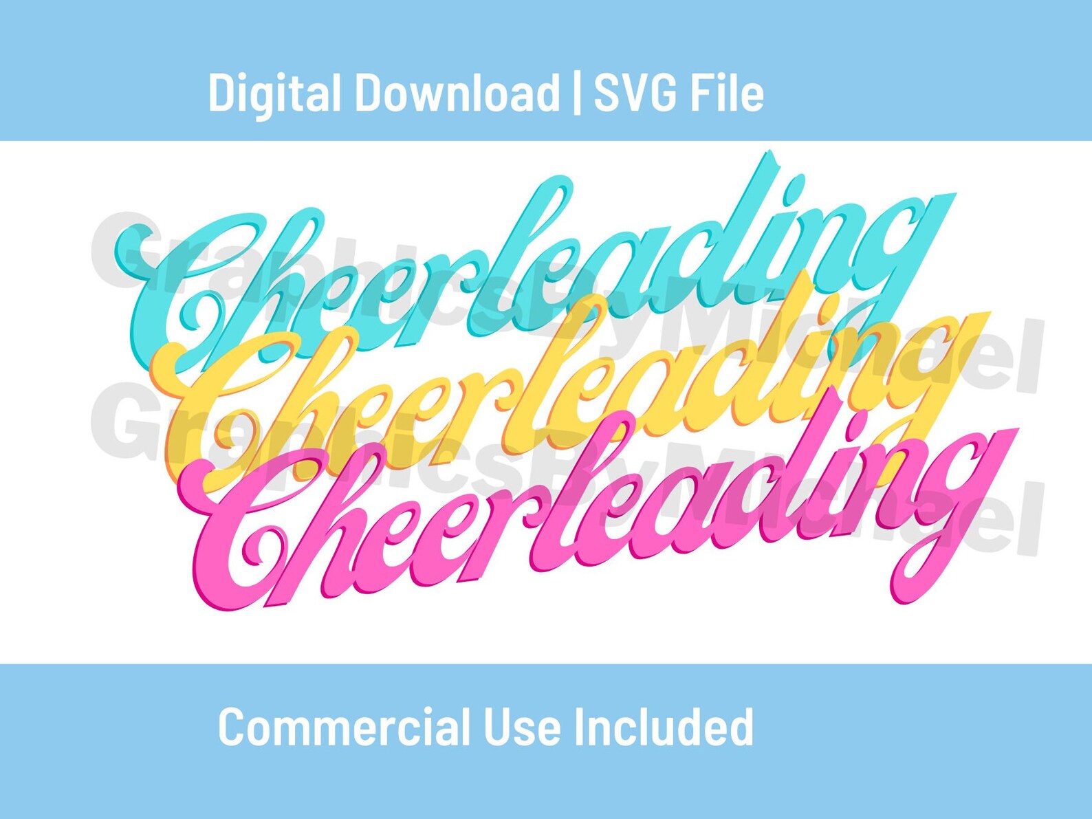 Cheerleading SVG File, Cheer Svg, Cheerleading Svg, All Star Cheer Svg ...