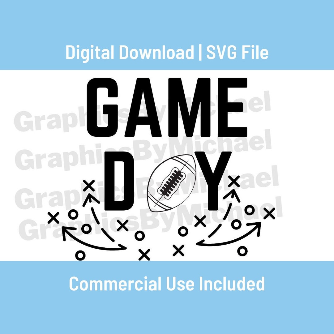 Football Game Day SVG File, Football Svg, Game Day Svg, Football Mom ...