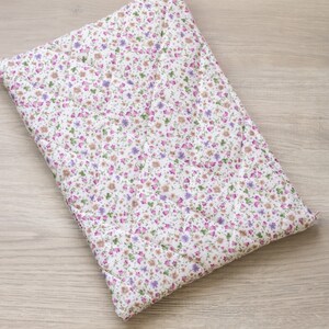 Floral MacBook Sleeve - Handcrafted Fabric Cover for MacBook Pro and ...