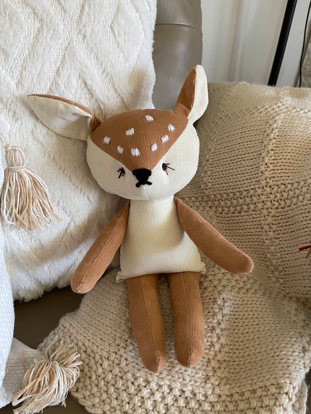 Baby Deer Stuffed Animal - Etsy