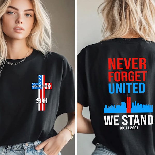 911 Shirt Twin Towers - Etsy