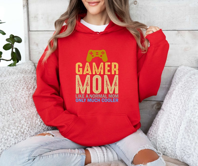 Gamer Mom Like A Normal Mom Only Much Cooler, Game Mom Shirt, Video ...
