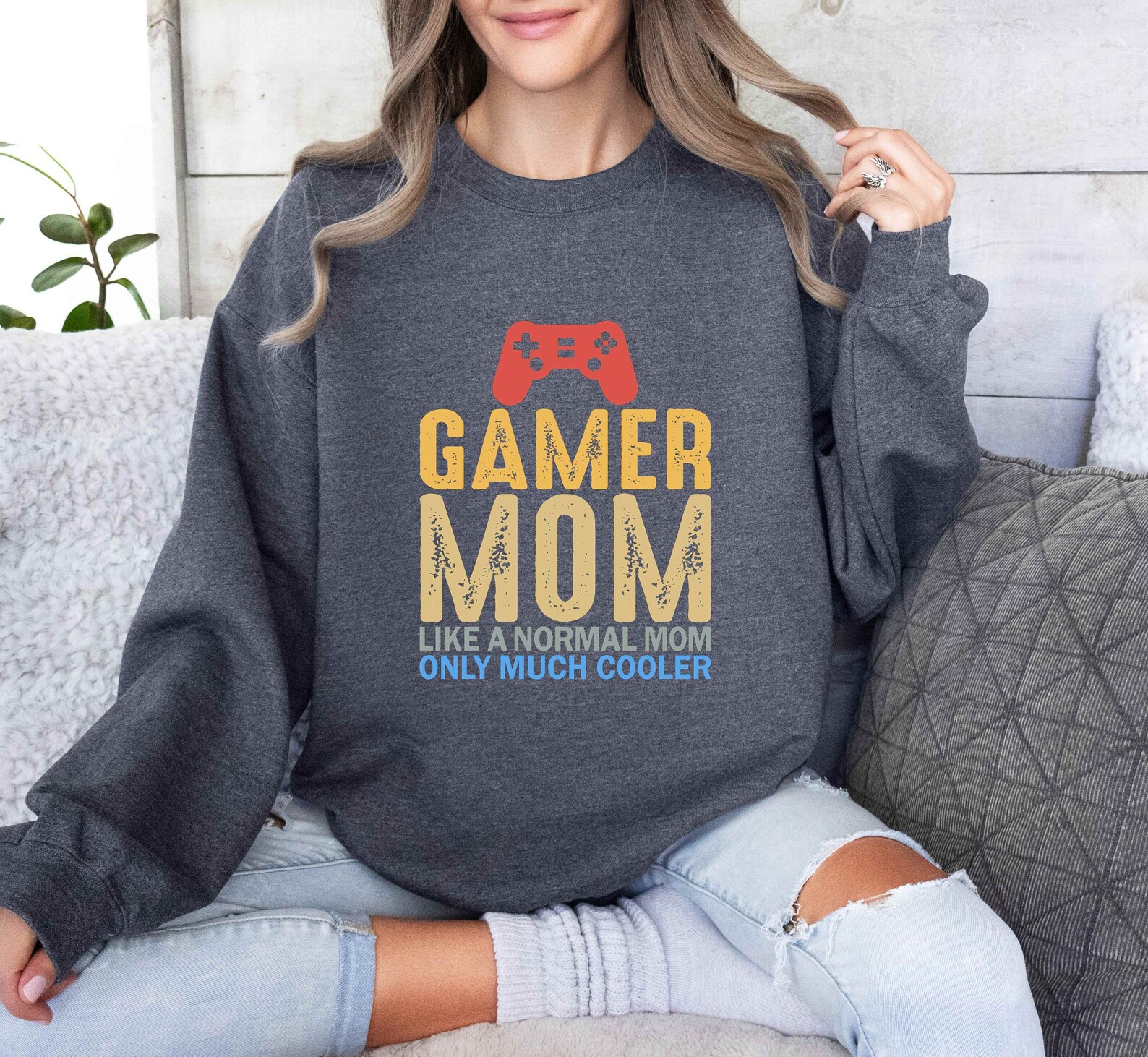 Gamer Mom Like A Normal Mom Only Much Cooler, Game Mom Shirt, Video ...