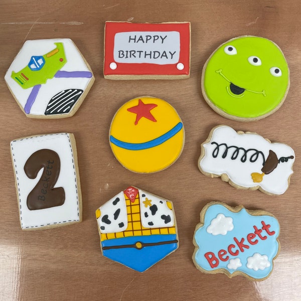 Baby Toy Story Cookies - Etsy