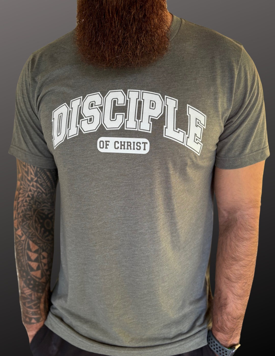 Disciple of Christ Varsity Print - Etsy