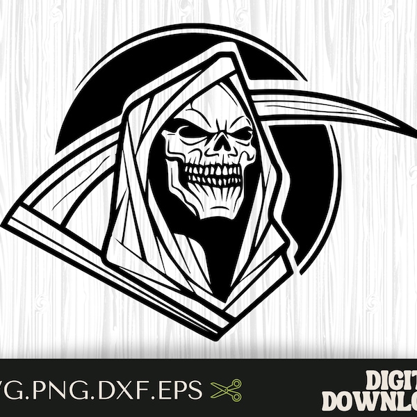 Grim Reaper Png - Etsy