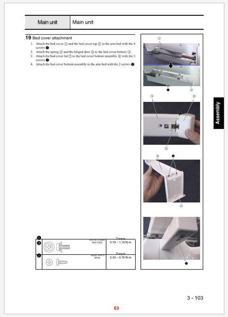 Baby Lock Model EMP6 and BMP8 Adjustment Service Manual Download - Etsy