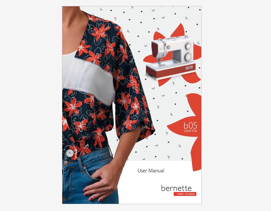 Bernina Bernette 05 Crafter, B05 Crafter Operation Instruction Manual PDF Instant Download - Etsy