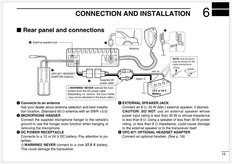 ICOM IC-A110 VHF Air Band Transceiver Instruction Manual Instant ...