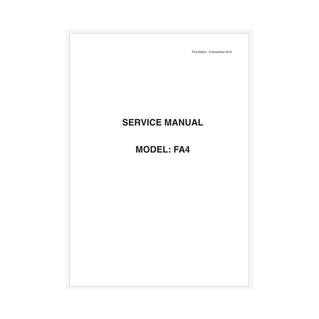 Janome Free Arm FA4 Service Manual PDF Instant Download - Etsy