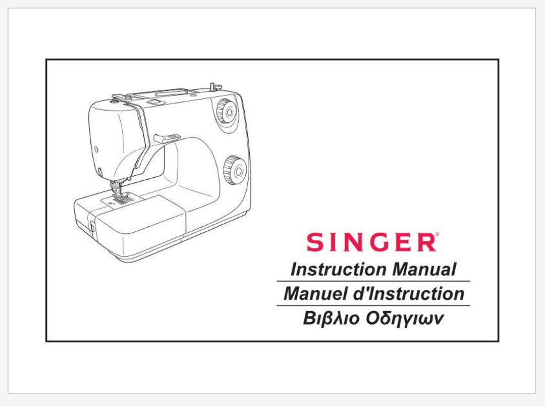 Singer Smart II Instruction Manual Instant Download - Etsy