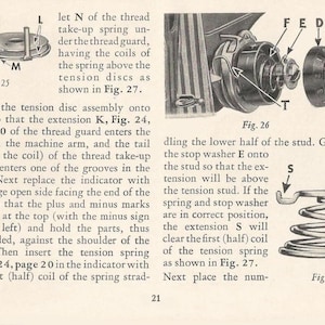 Singer Featherweight 221, 221-1 Operator's Instruction Manual Instant ...
