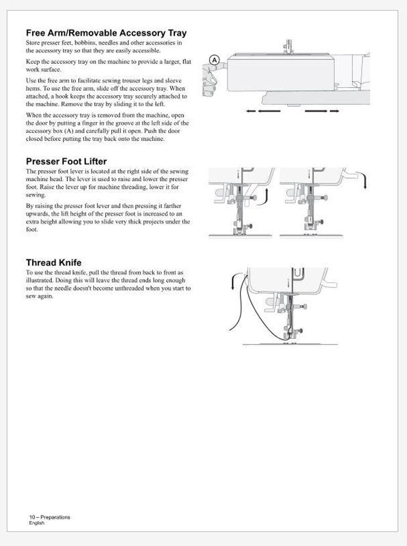 Singer Heavy Duty HD6700C and HD6705C Operator's Instruction Manual PDF ...