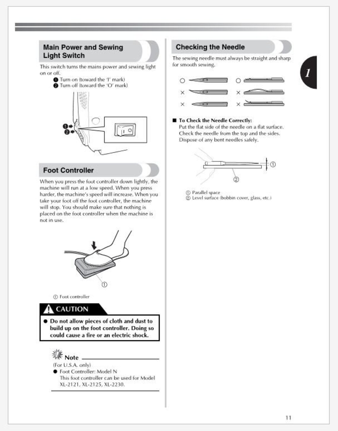 Brother Star 3 Sewing Machine Instruction Manual Instant Download ...