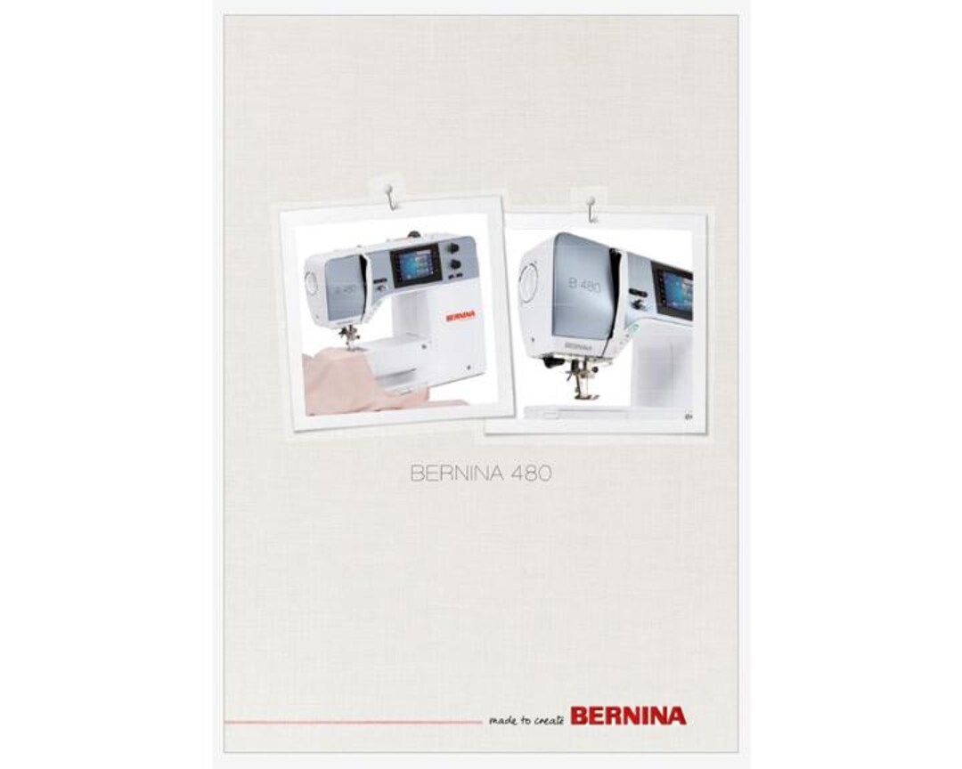 Bernina 480 or B480 Operation Instruction Manual PDF Instant Download - Etsy
