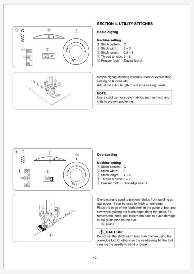 Baby Lock Zeal BL35B Instruction Sewing Machine Instruction Manual PDF ...