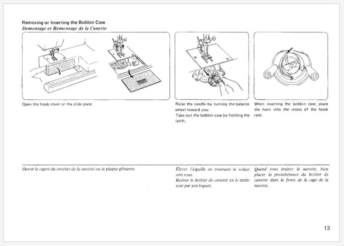 Janome Model 344 Operator's Instruction Manual PDF Instant Download - Etsy