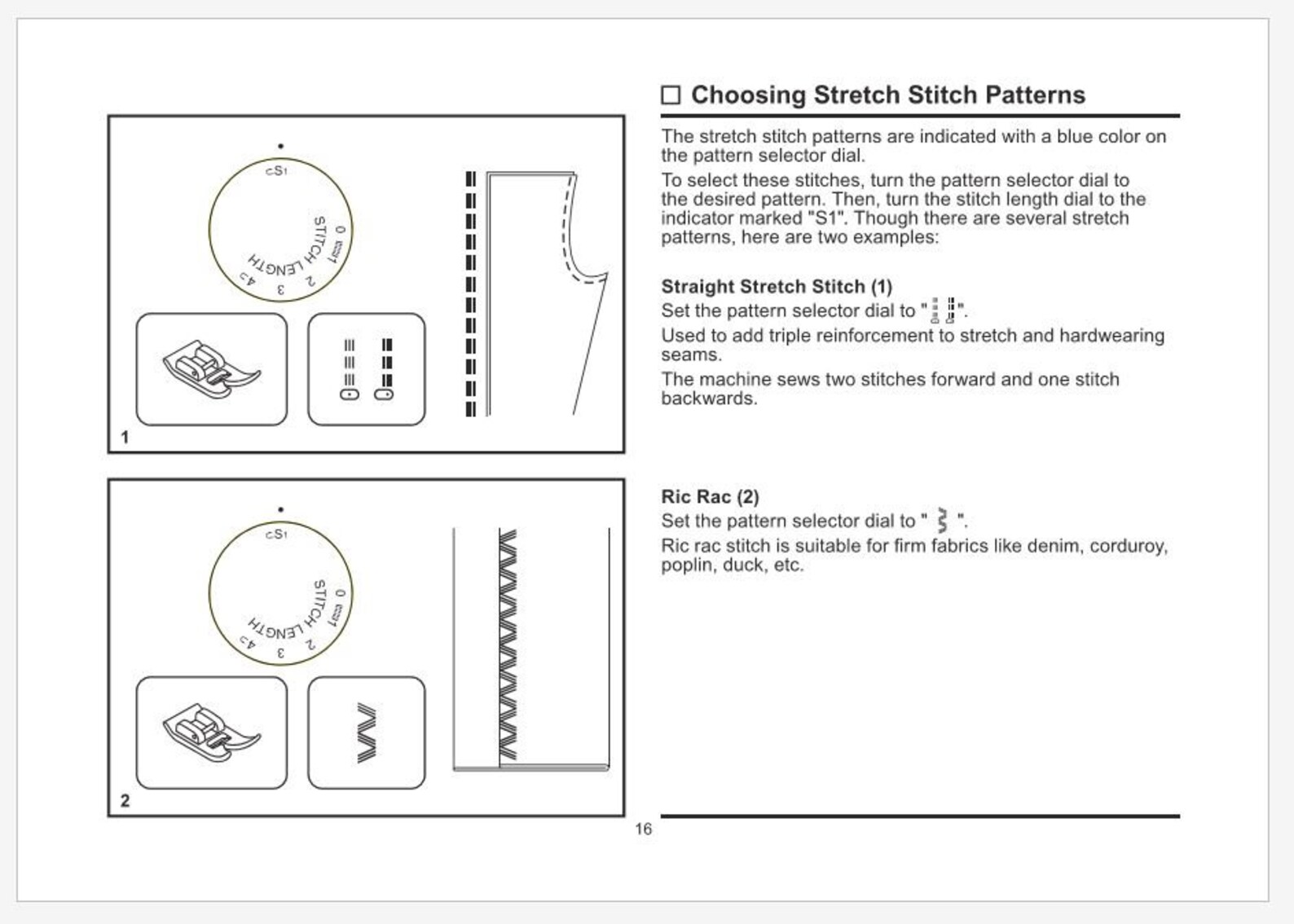 Singer M2600 and M2605 Instruction Manual Instant Download - Etsy