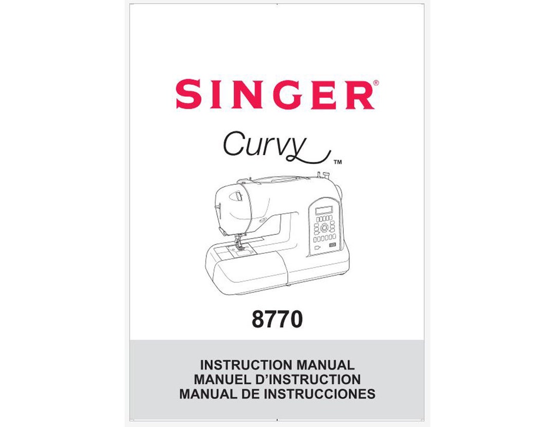 Singer 8770 Curvy Instruction Manual Owner's Manual - Etsy