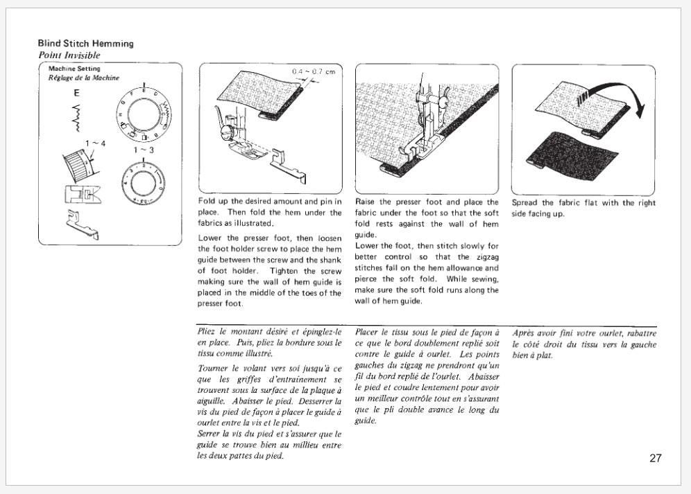 Janome Model 344 Operator's Instruction Manual PDF Instant Download - Etsy