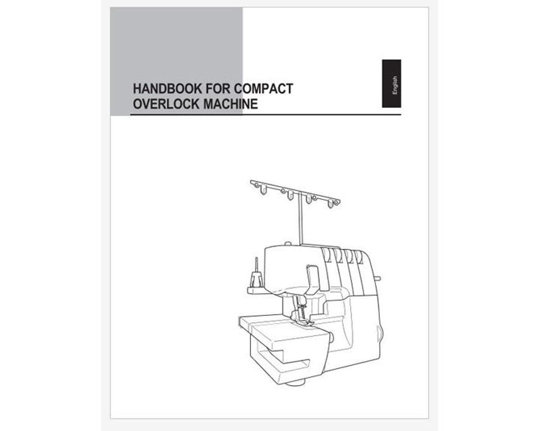Brother 3034D Compact Overlock Operation Instruction Manual Instant ...