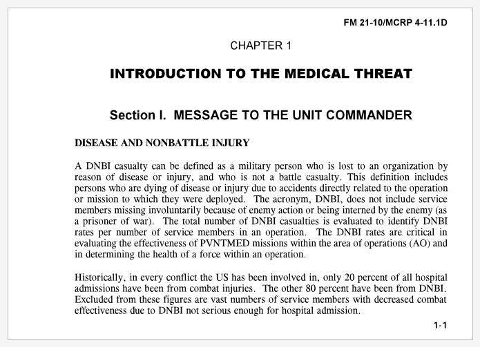 2000 Army and Marine Corps Field Hygiene and Sanitation Field Manual FM ...