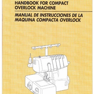Brother 1034D, 1134DW, 1134D Compact Overlock Serger Instruction Manual ...