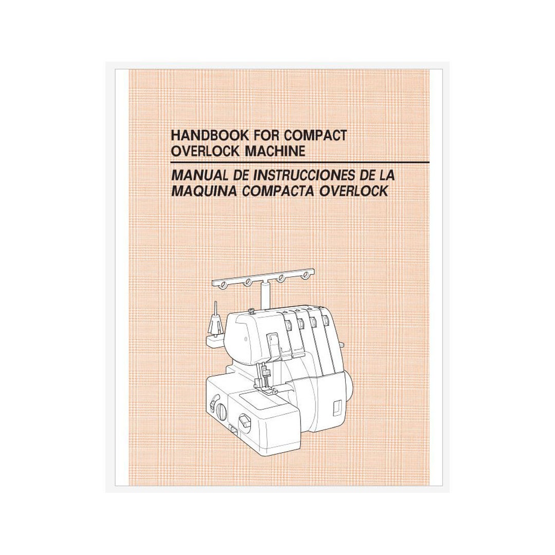 Brother 929D Compact Overlock Sewing Machine Instruction Manual Instant ...
