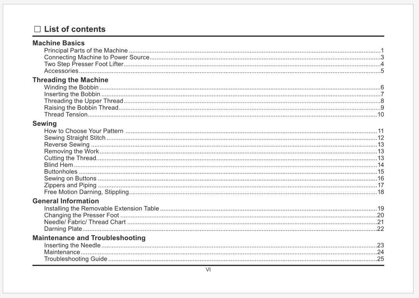 Singer Model MX60 Operator's Instruction Manual PDF Download - Etsy
