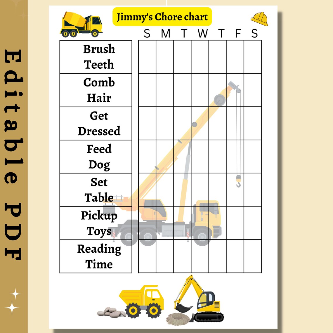 Daily Chore Chart With Rewards and Points Responsibility - Etsy