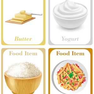 Food Flash Cards for Kids – Vegetable, Fruit and More (JPG & PDF - Etsy