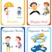 Opposite Words Flash Cards for Kids – Printable Educational Game (PDF ...