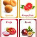 Printable Fruit Flash Cards | Educational Game (PDF & JPG) - Etsy