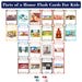 House Parts Flash Cards for Kids | Educational Printable (PDF & JPG) - Etsy