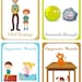 Opposite Words Flash Cards for Kids – Printable Educational Game (PDF ...