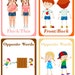 Opposite Words Flash Cards for Kids – Printable Educational Game (PDF ...