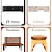 Furniture Flash Cards for Kids - Sofa, Table, Bed, Chair, and More ...