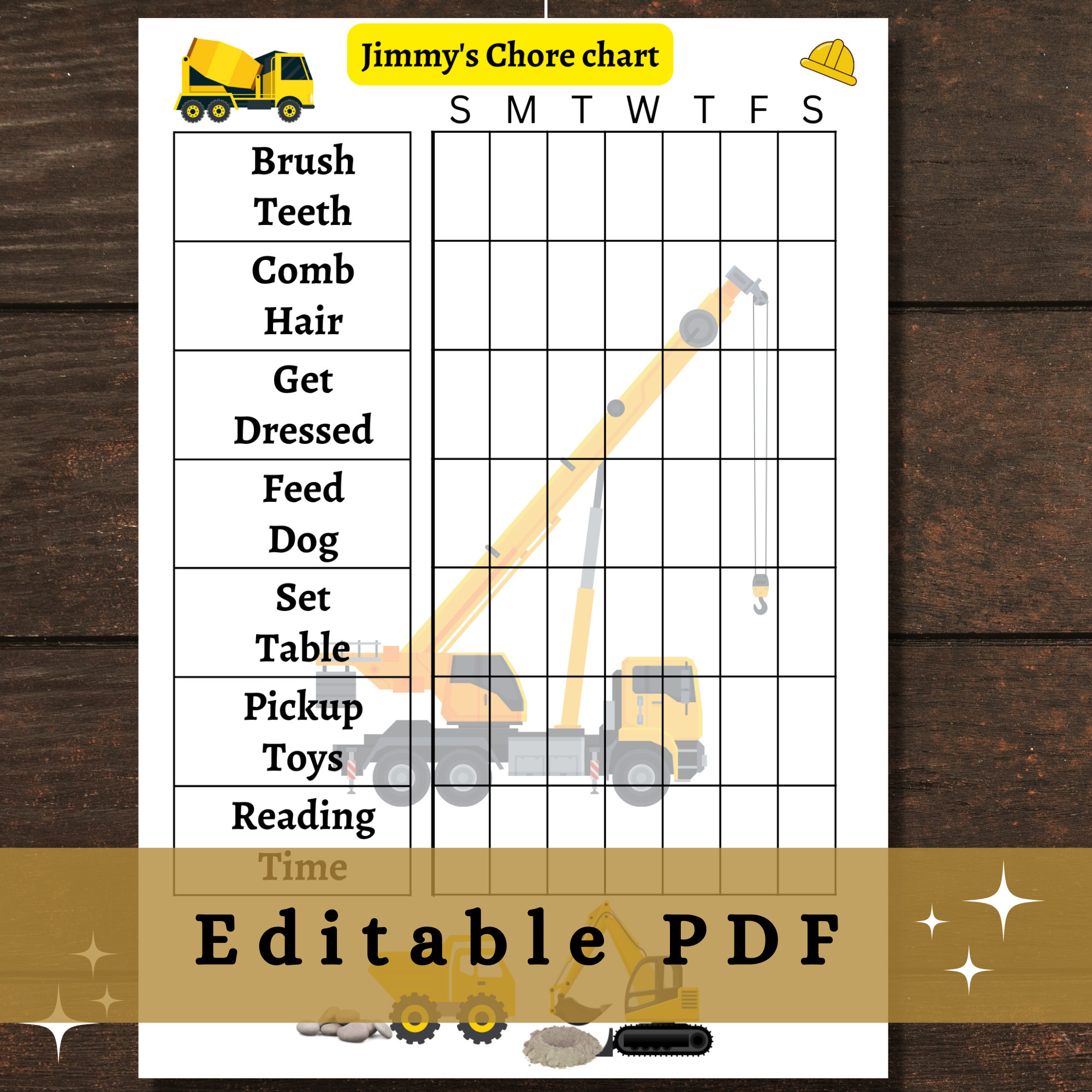 Daily Chore Chart With Rewards and Points Responsibility - Etsy