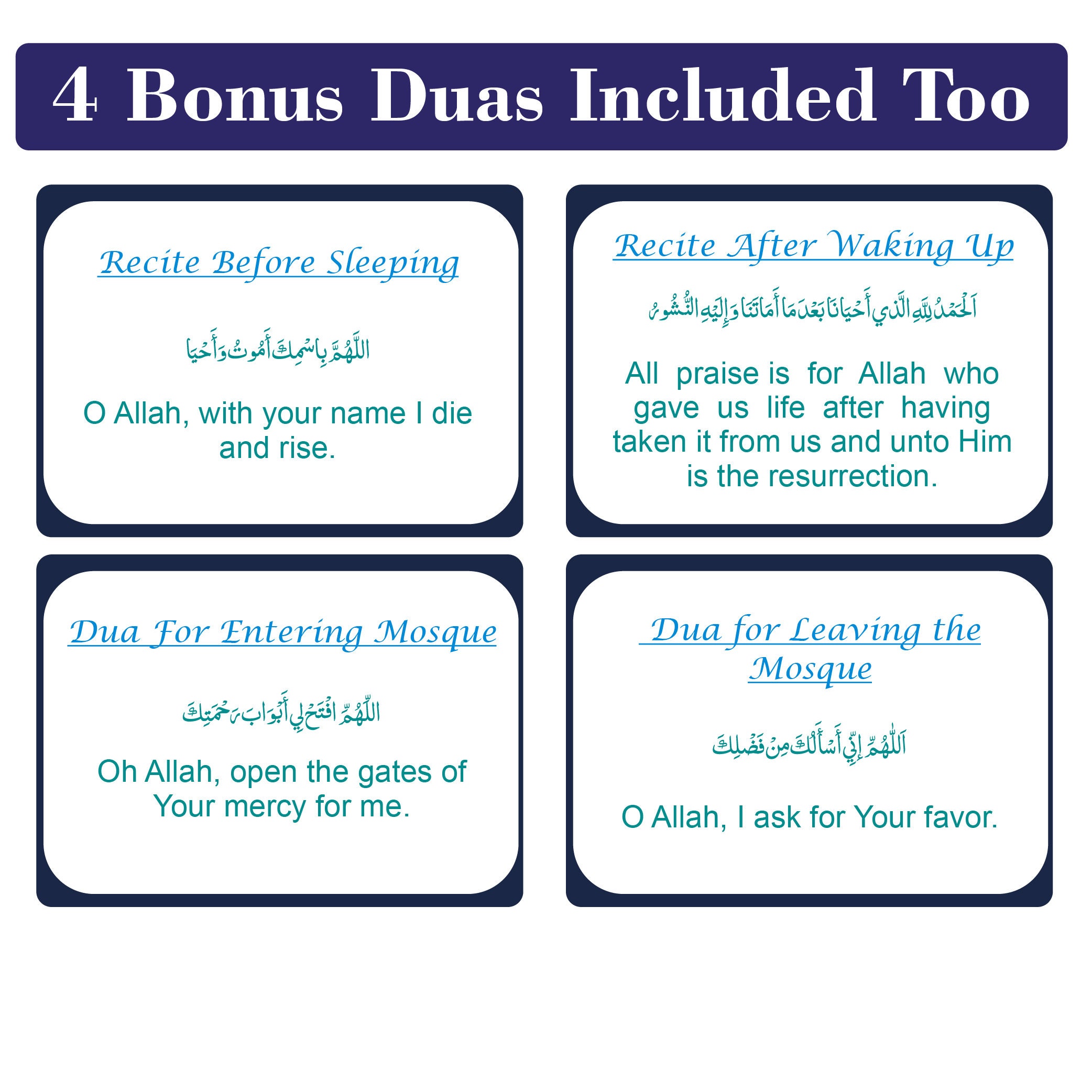 Hajj Dua Printables: Instant Download - 9 Zil Hajj Duas, Arafat Prayers ...