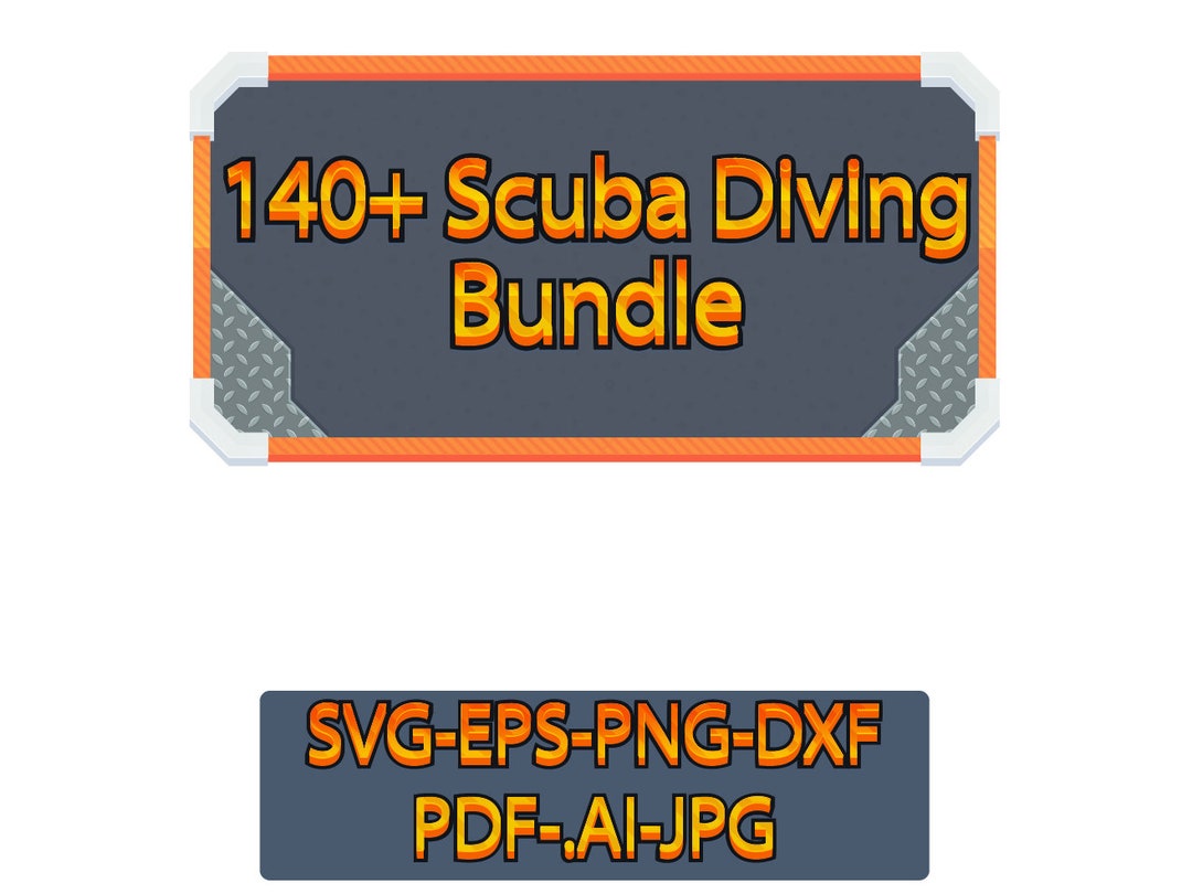 Scuba Diving SVG Bundle | Diving Clipart | Silhouettes , Cricut, Cameo ...