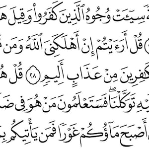 Surah Al-mulk Vector | Arabic Calligraphy, Cut Files (svg, Png, Pdf ...