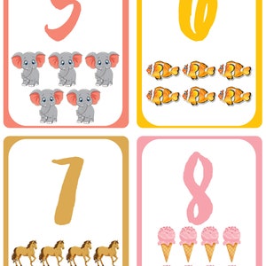 Kids Flash Cards | Counting Cards | Educational Learning Tool | Number ...