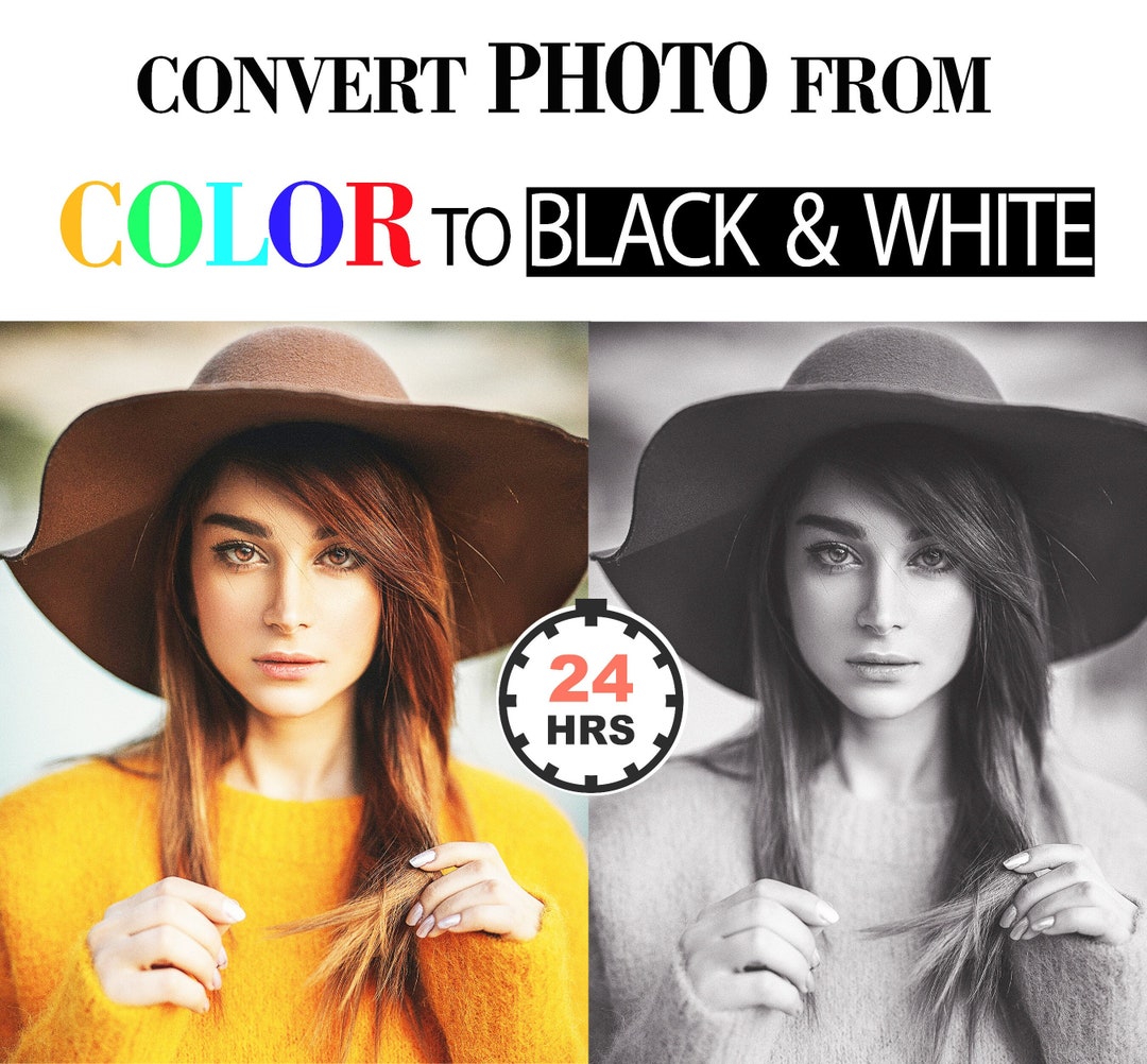 Customized Conversion of Colored Photo to Black and White in Digital ...