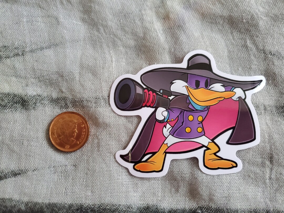 Darkwing Duck 3" (76.2mm) Vinyl Sticker - Etsy