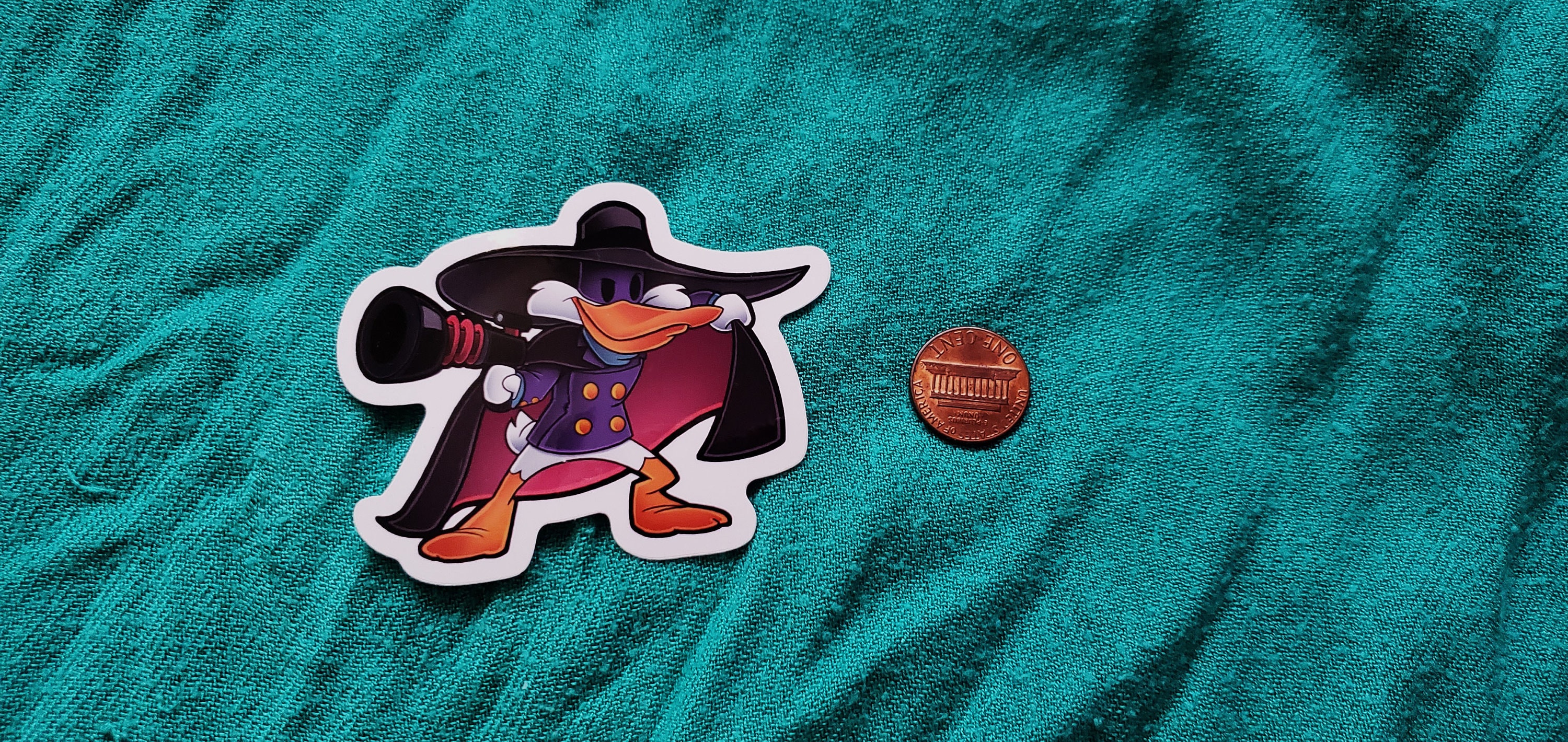 Darkwing Duck & Gosalyn 3in Vinyl Stickers - Etsy
