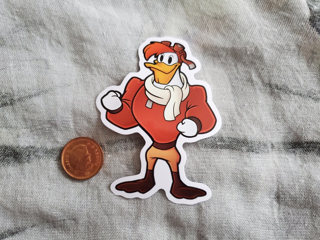 Launchpad Mcquack 3" (76.2mm) Vinyl Sticker - Etsy