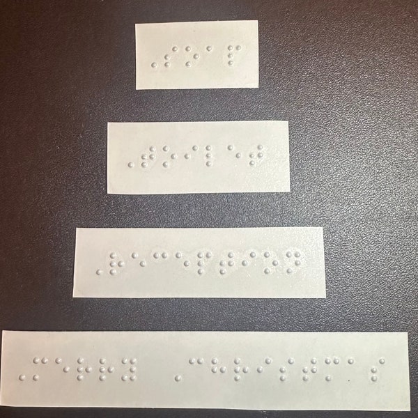 Braille - Etsy