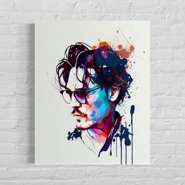 Johnny Depp Art - Etsy