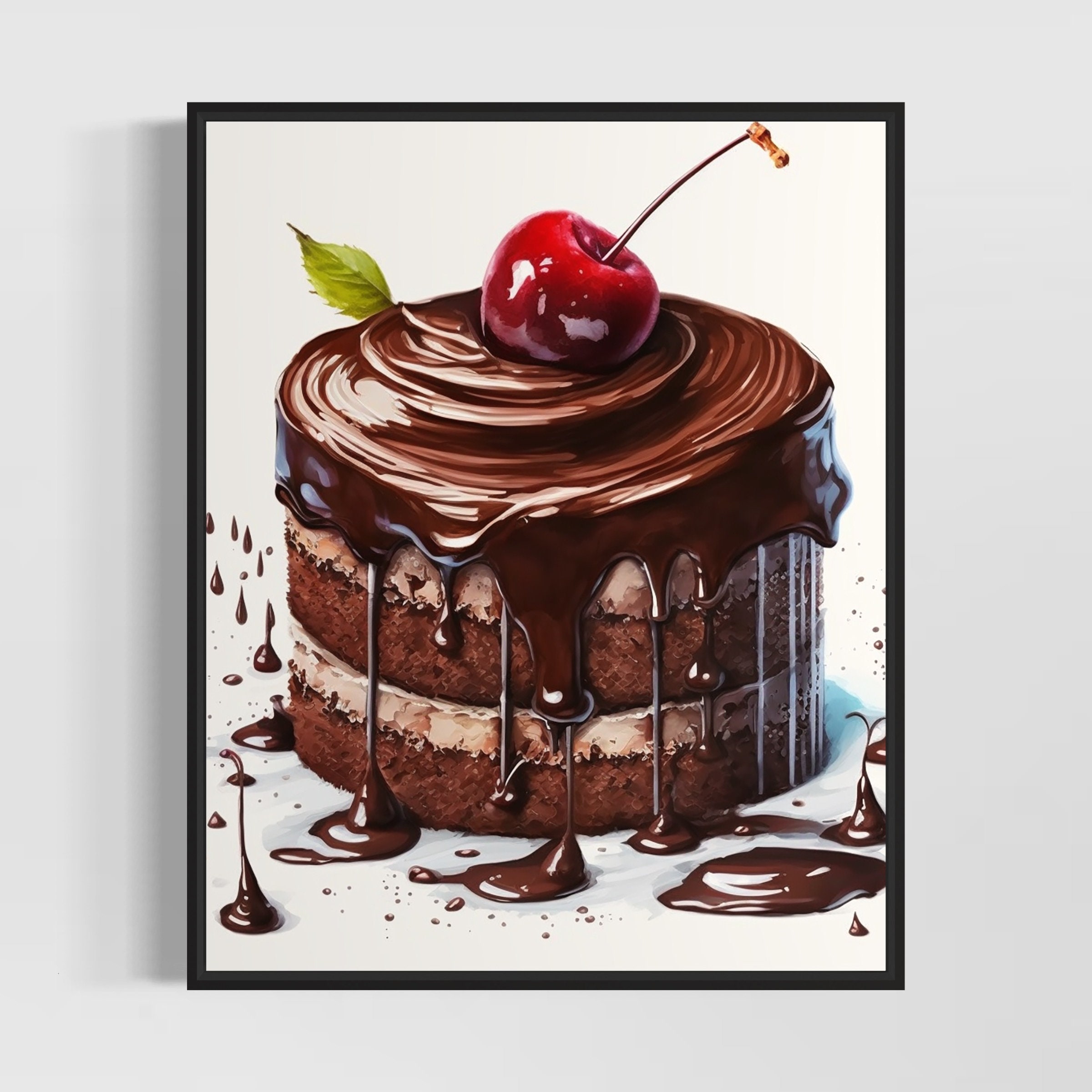 Chocolate Cake Drawing