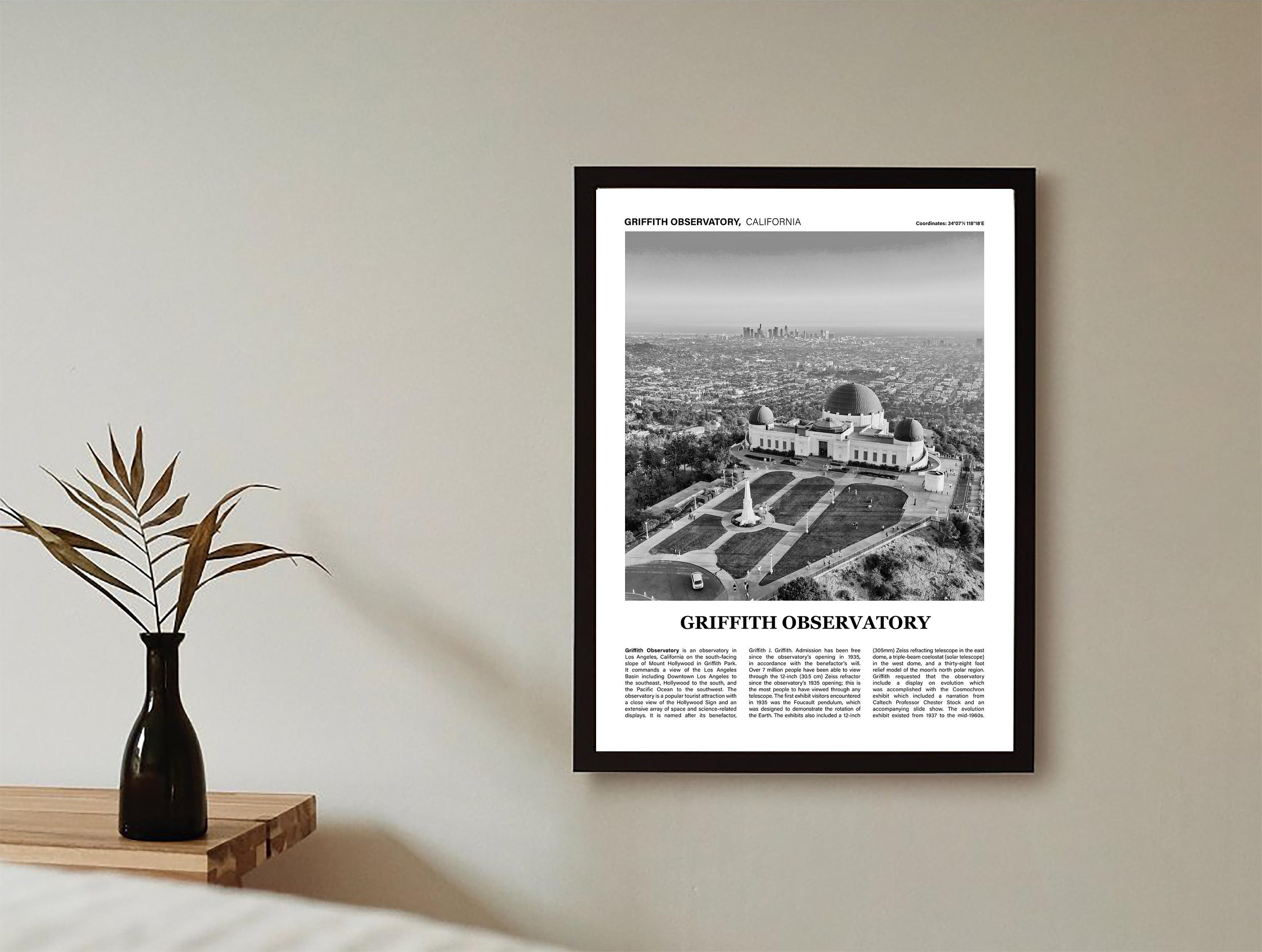 Solar Telescope Griffith Observatory Coelostat